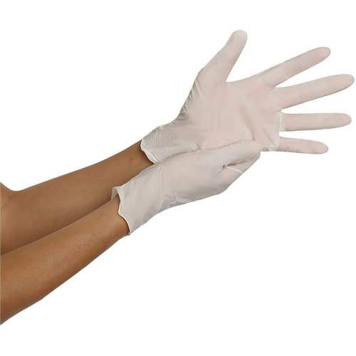 BLUZEN Powder-Free Latex Gloves (LAT101SCT) | WholesaleCleaningSupplies.com