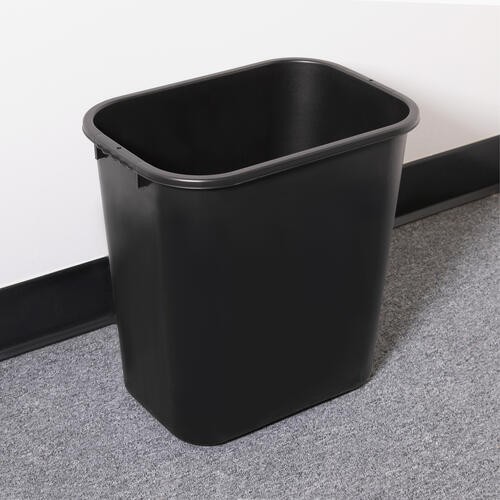 Sparco Rectangular Wastebasket (02160) | WholesaleCleaningSupplies.com
