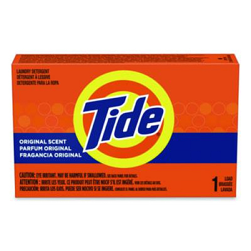 Tide Coin Vend Powder Laundry Detergent, HE Compatible, 1.1 oz, 156 ...