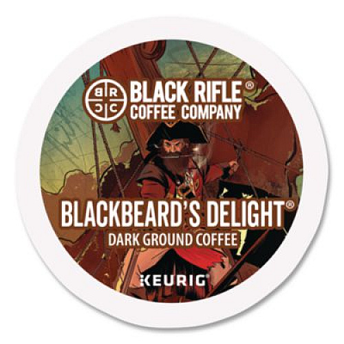 Black Rifle Coffee Company Blackbeard's Delight Coffee K-Cups, 22/Box ...