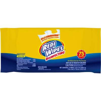 U.S. Nonwovens Disinfecting Redi Wipes (REDIW135 ...