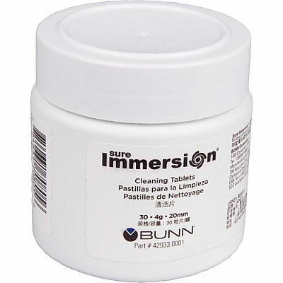 BUNN Sure Immersion Cleaning Tablets (2) (429330002 ...